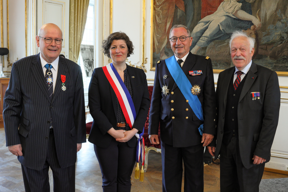La société des membres de la Légion d'honneur a fêté ses 100 ans